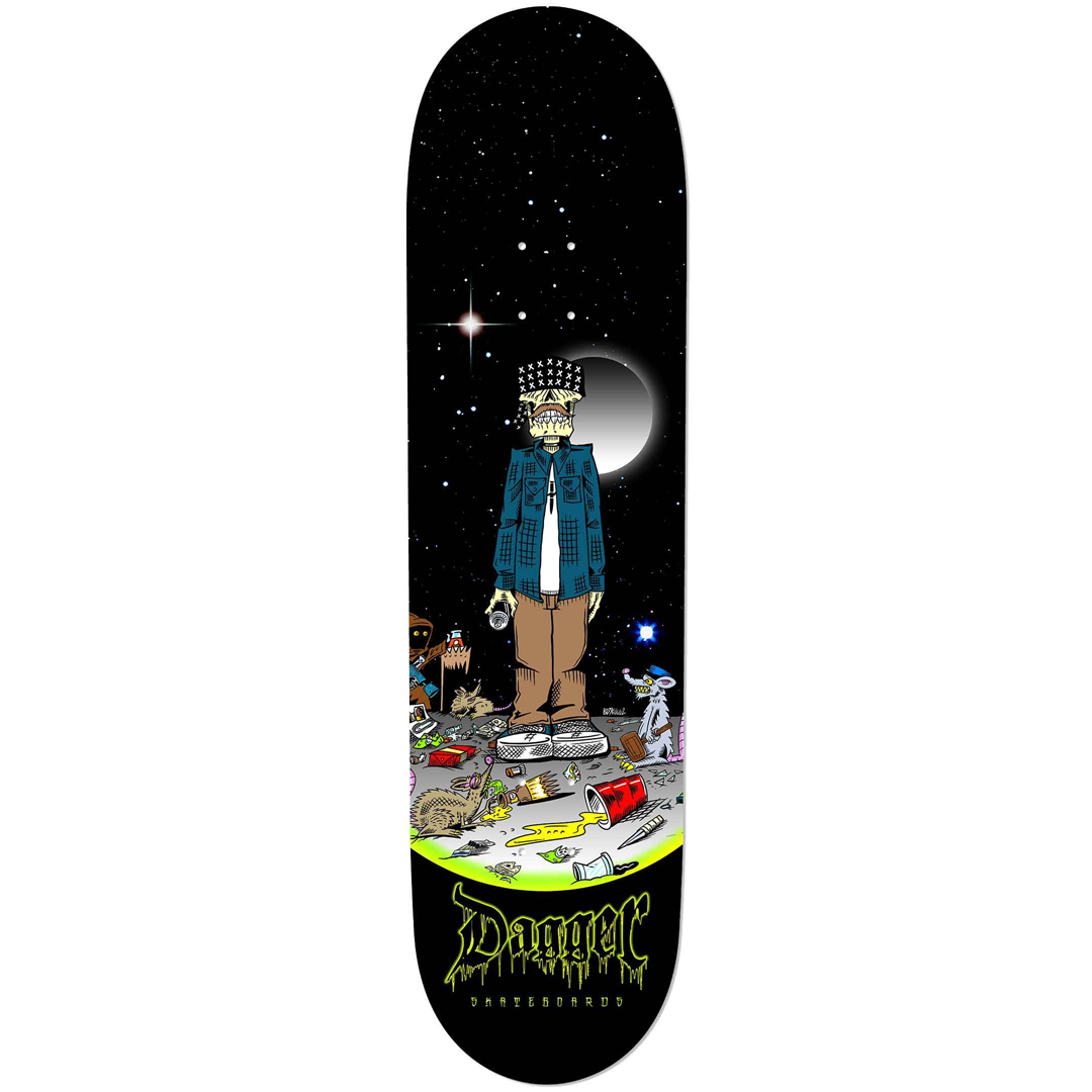 Heritage SKTBDS - Dagger - Lil Pre Roll - Skateboard Deck